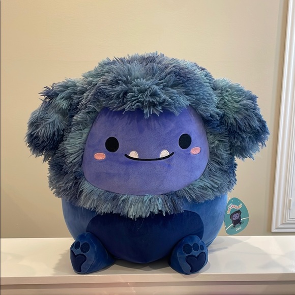 Squishmallows | Other | Nwt 6 Dani The Navy Blue Bigfoot Squishmallow ...